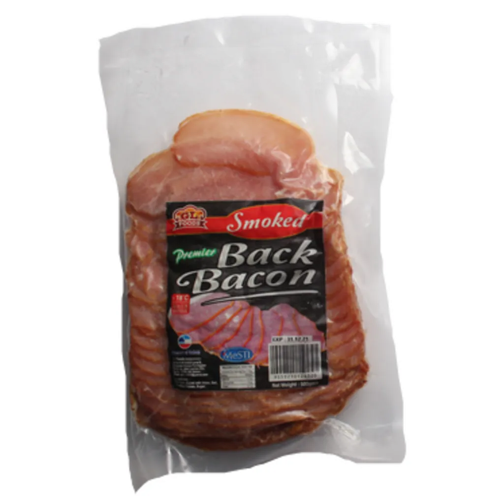 Premium Back Bacon | GL Foods Industry | Premium Frozen Food | Kota ...